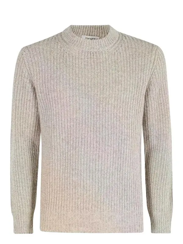 KANGRA Ribbed Knit Sweater - Neutrals