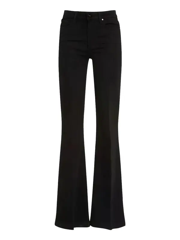 Paige Flared Leg Jeans - Black