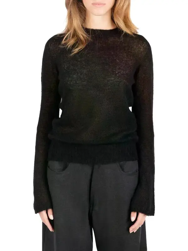 SOCIETE ANONYME Gwyn Long-sleeve Sweater - Black