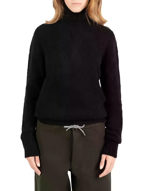 SOCIETE ANONYME Camer Roll-neck Sweater - Black