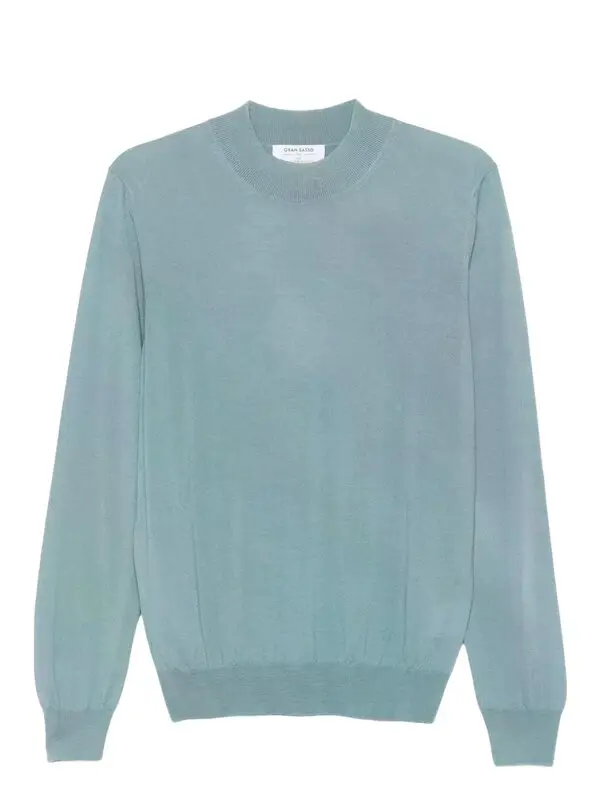 GRAN SASSO Crew-neck Sweater - Blue