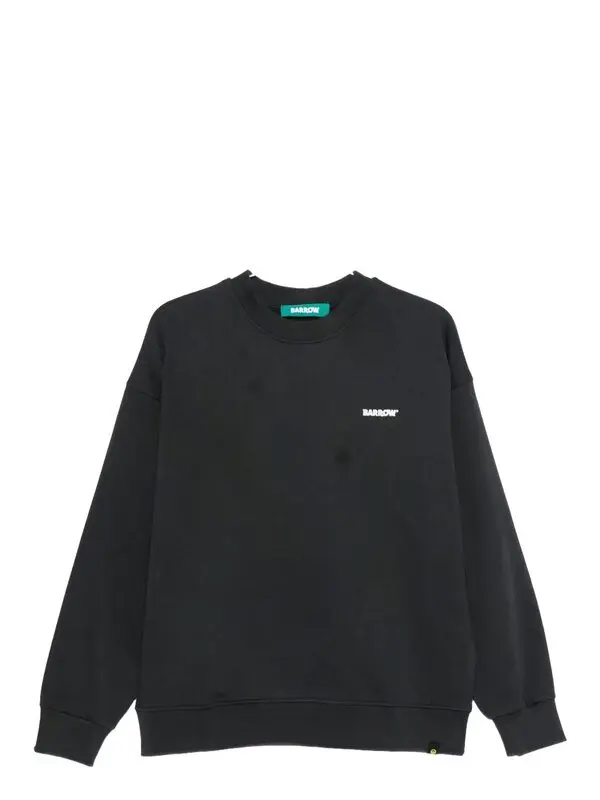 BARROW Crew Neck Sweatshirt - Black