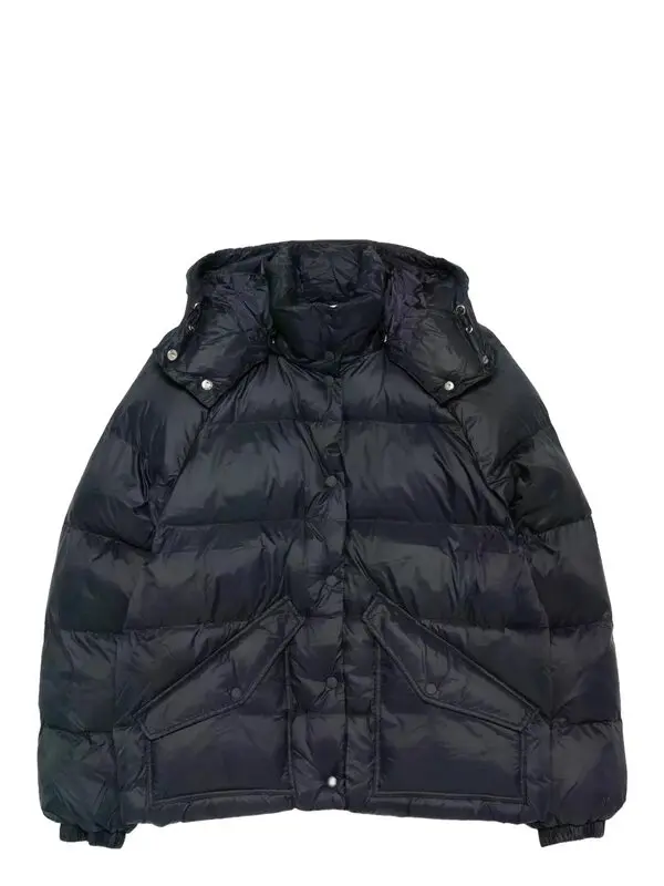 SAMSOE SAMSOE Hooded Puffer Jacket - Blue