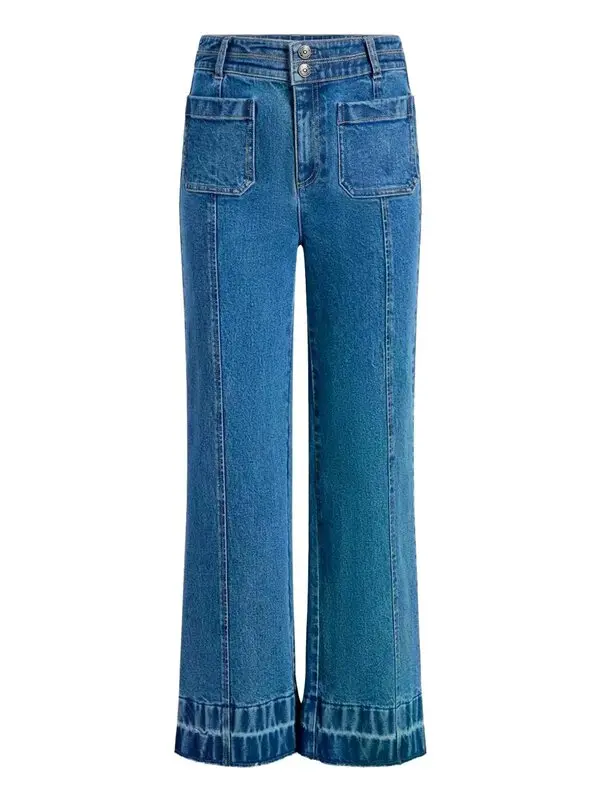 Cinq À Sept Dorothea Wide-leg Jeans - Blue