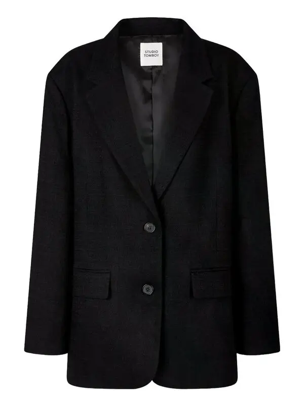 STUDIO TOMBOY Single-breasted Blazer - Black