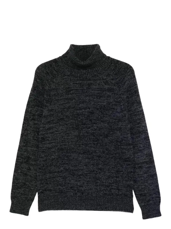 CENERE GB Roll-neck Sweater - Grey