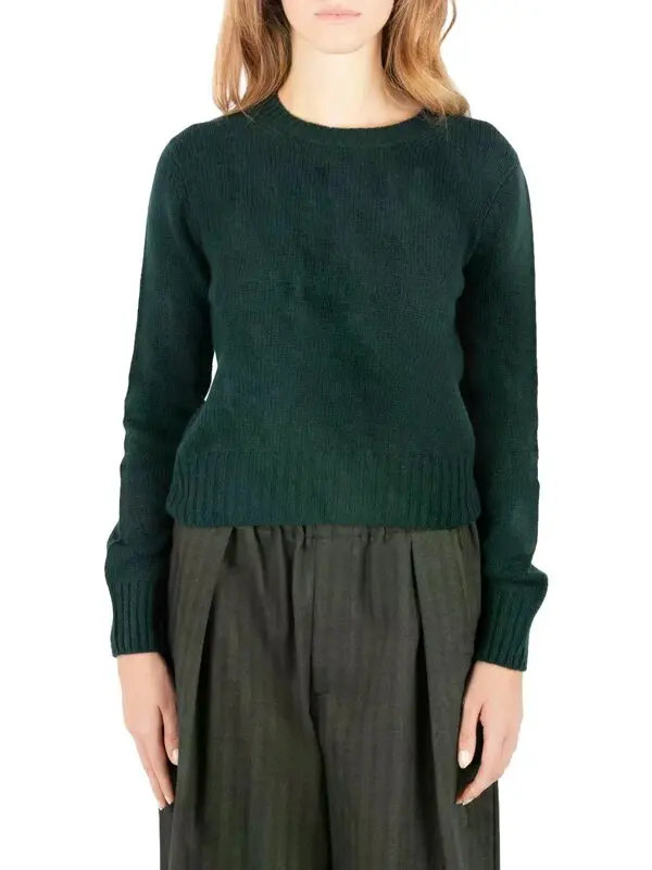 SOCIETE ANONYME Scarlett Crew-neck Sweater - Green