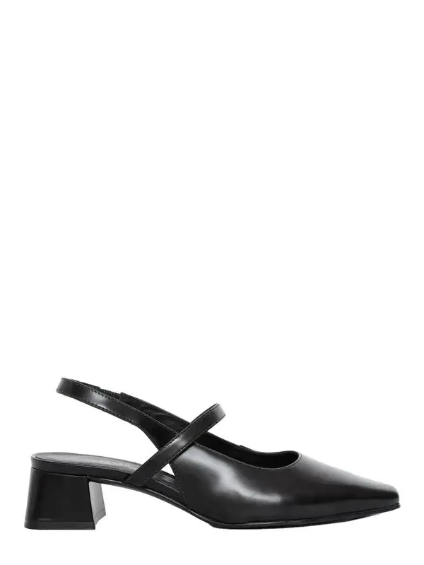 STUDIO CHOFAKIAN 35mm Slingback Pumps - Black