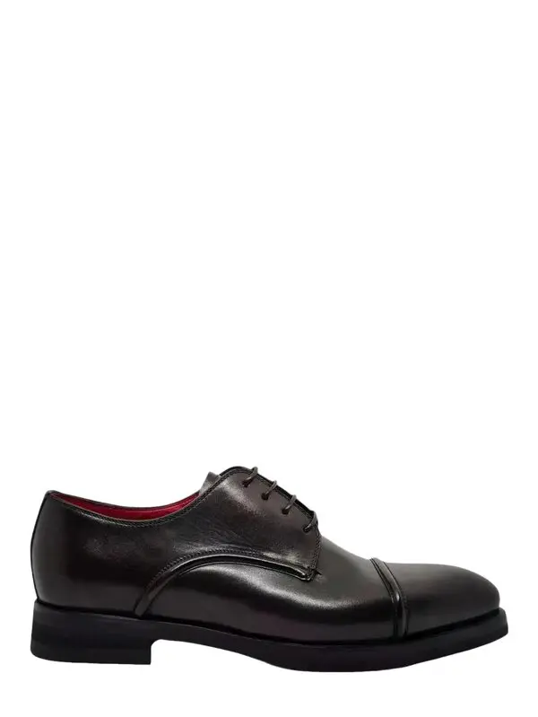 BARRETT Cap-toe Derby Shoes - Black