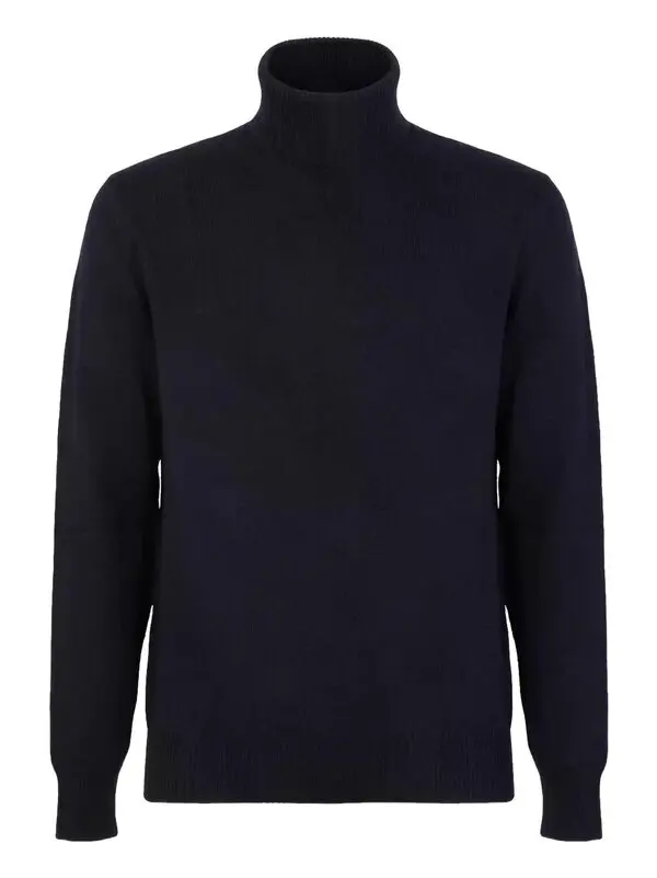 SLOWEAR Turtleneck Sweater - Blue