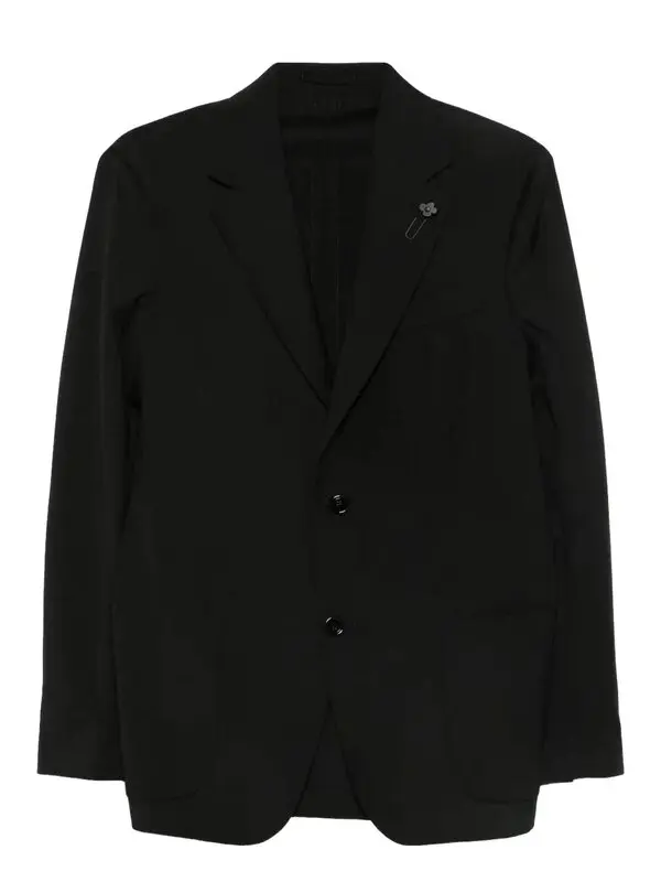 LARDINI Single-breasted Suit - Black