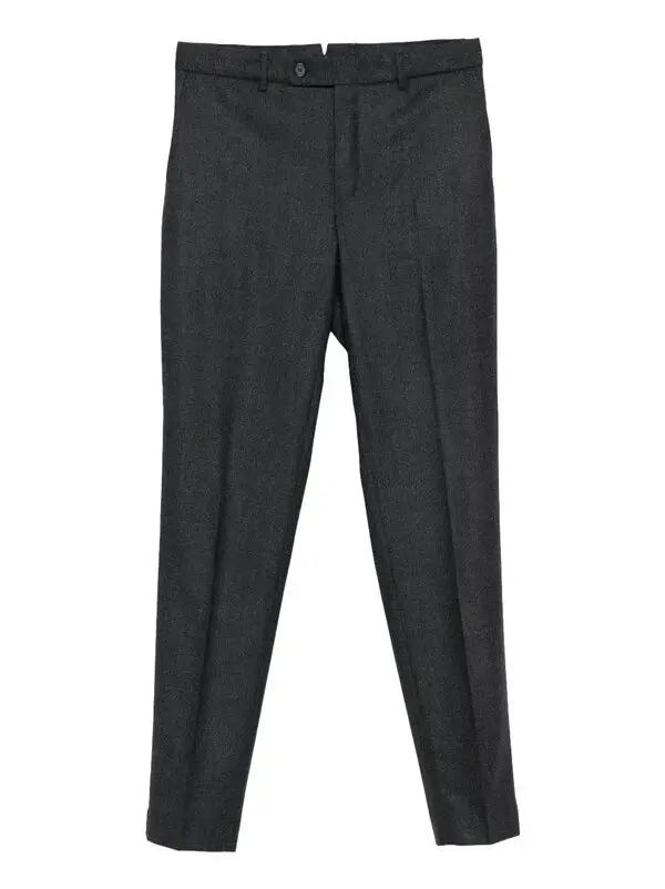 Incotex Pressed-crease Trousers - Grey