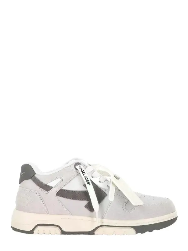 Off-White Lace-up Sneakers - Grey