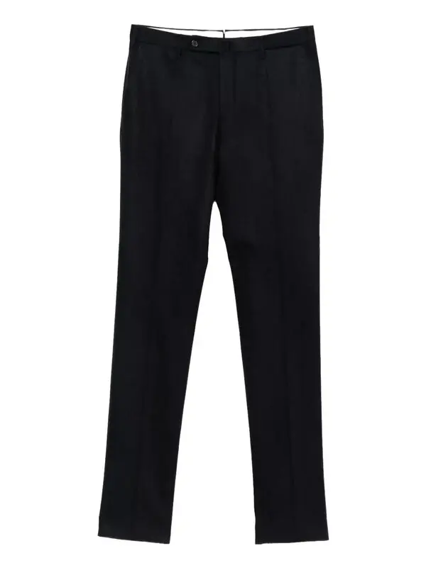 Incotex Pressed-crease Trousers - Blue