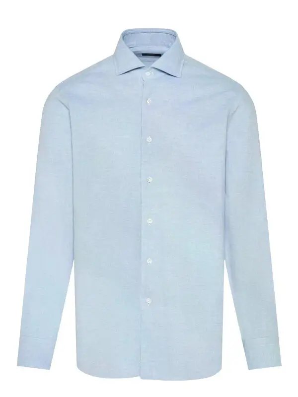 BARBA NAPOLI Buttoned Shirt - Blue