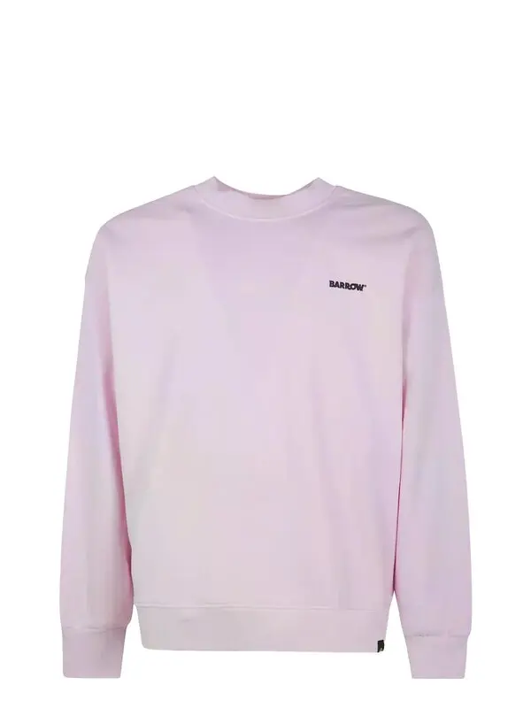 BARROW Logo-print Sweatshirt - Pink