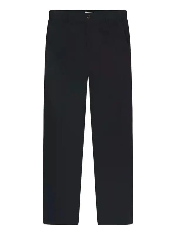 LES DEUX Straight Trousers - Black