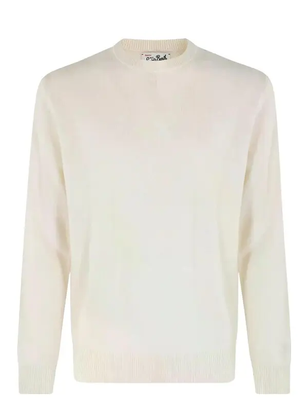 MC2 SAINT BARTH Regent Crew-neck Sweater - Neutrals