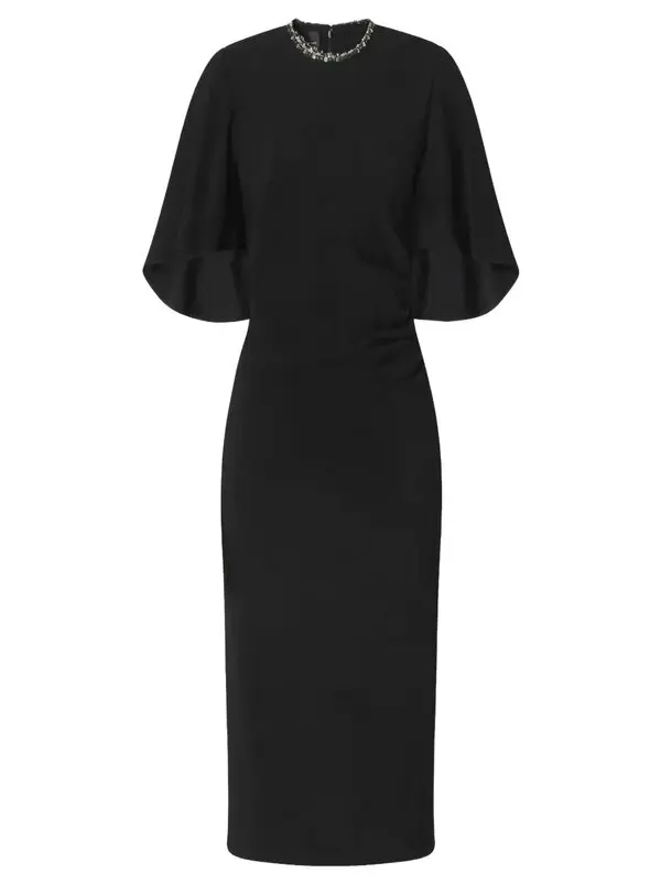Pinko Scopone Midi Dress - Black