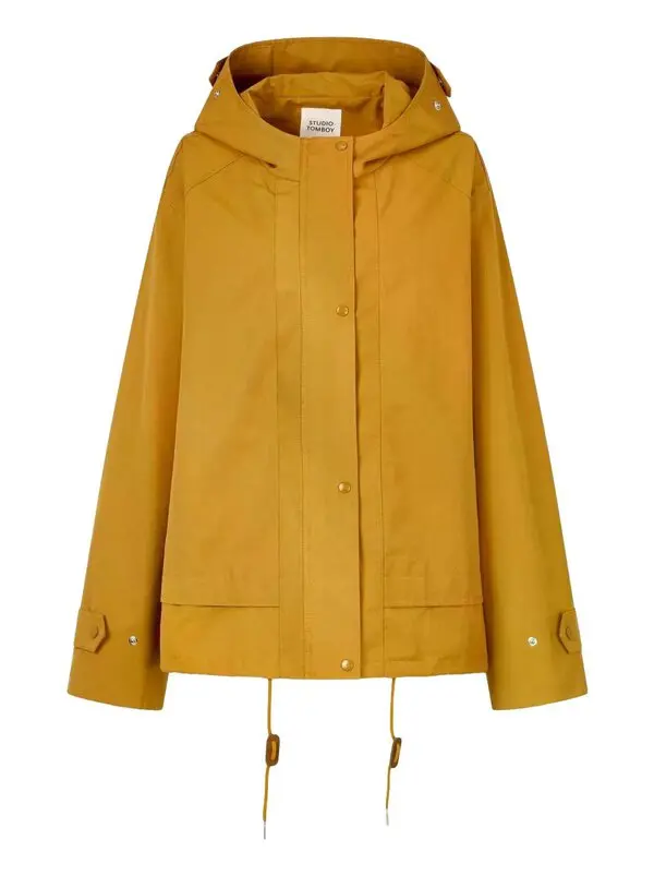 STUDIO TOMBOY Drawstring-hem Hooded Jacket - Orange