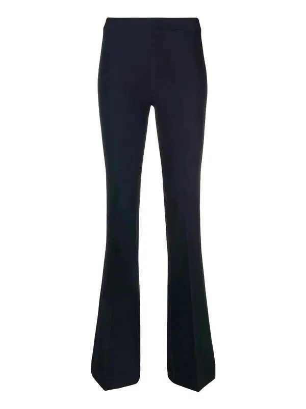 BLANCA VITA Classic Flared Trousers - Blue