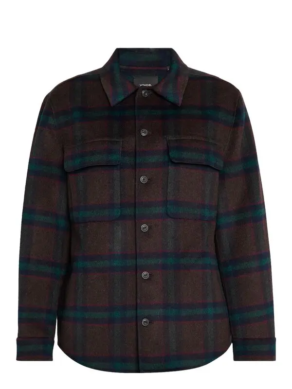 Vince Plaid Shirt Jacket - Coastal Country Racer