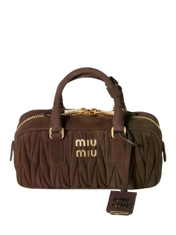 Miu Miu Arcadie Tote - Brown
