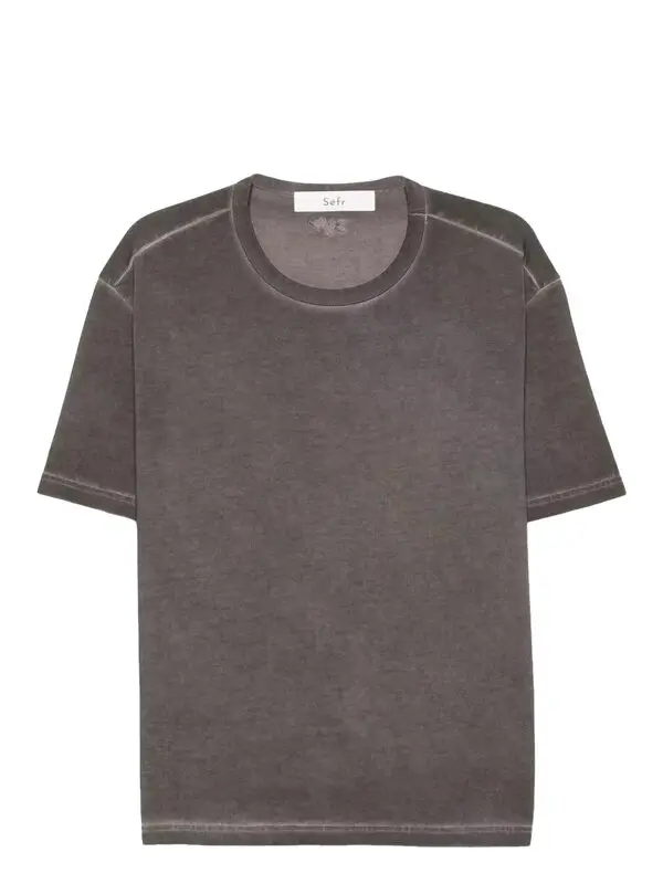 Séfr Cotton T-shirt - Brown