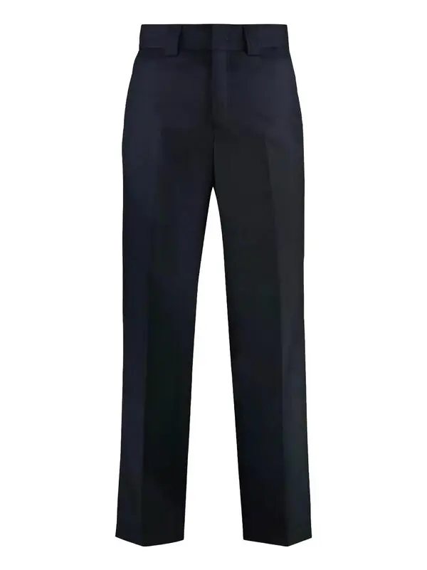 PT TORINO Virgin Wool Trousers - Blue
