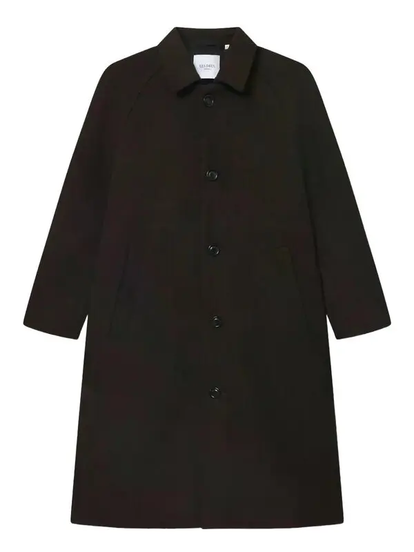 LES DEUX Michael Wool Coat - Brown