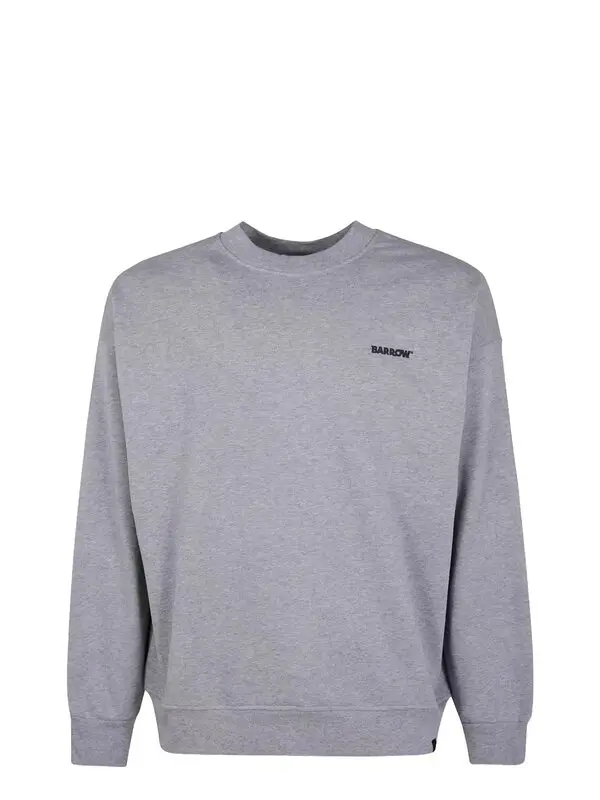BARROW Logo-print Sweatshirt - Grey