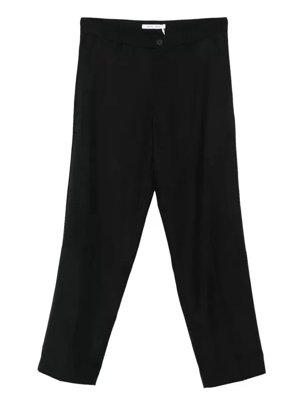 SAMSOE SAMSOE Straight-leg Tailored Trousers - Black