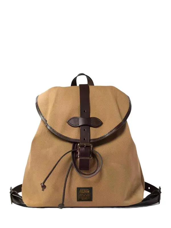 Filson Leather-trimmed Backpack - Neutrals