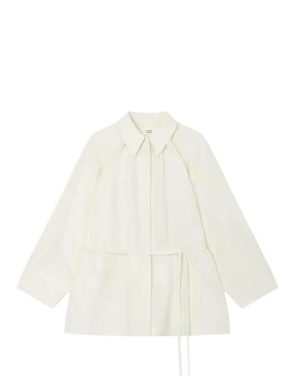 STUDIO TOMBOY Belted Shirt - Neutrals