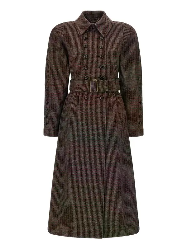 Chloé Double-breasted Coat - Grey