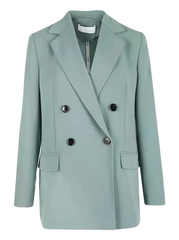 BOSS Jocaluta Double-breasted Blazer - Green