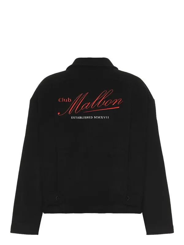 MALBON Members Wool Jacket - Black