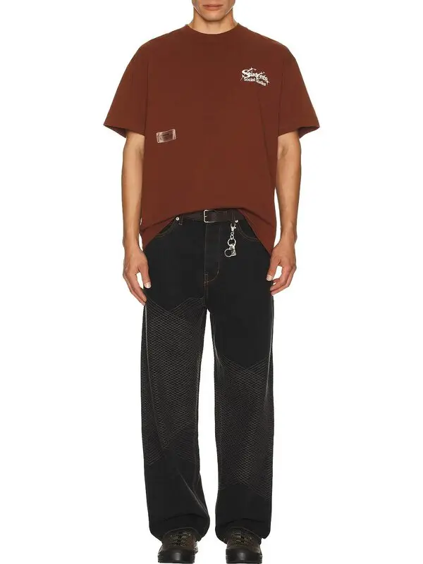STUDENTS GOLF Rising Stars T-shirt - Brown