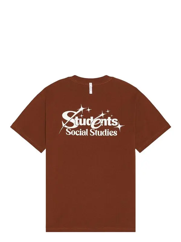 STUDENTS GOLF Rising Stars T-shirt - Brown