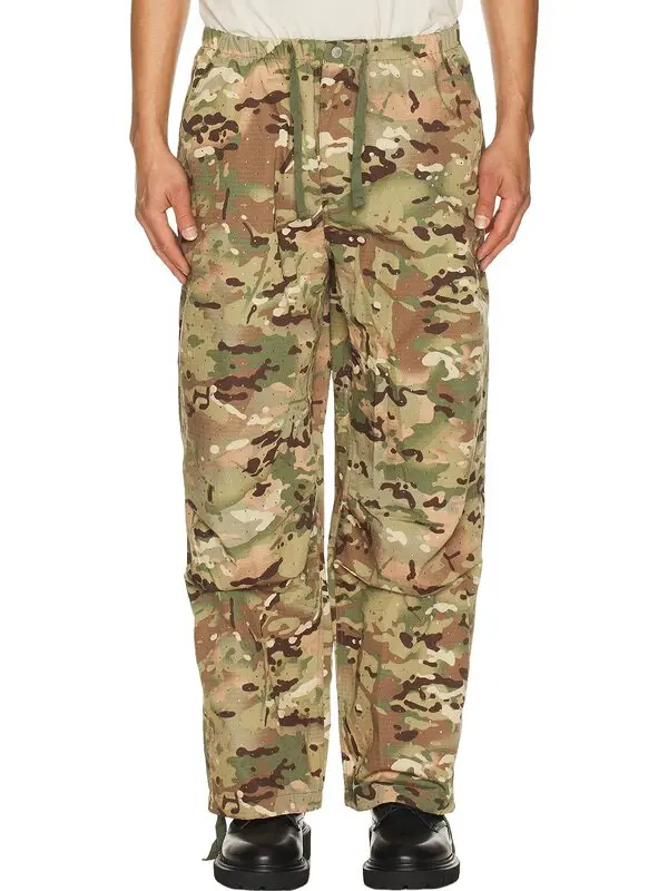 PLEASURES Gem Wide Pants - Camo