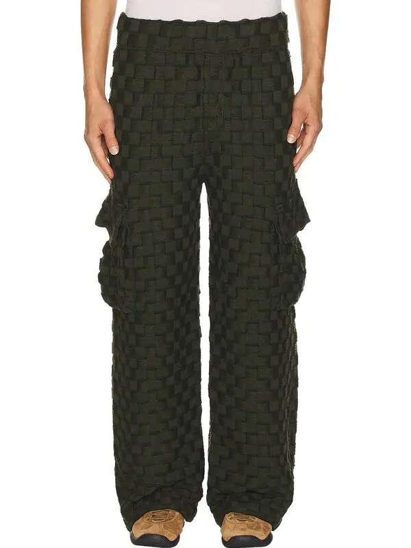 ISA BOULDER Rectangle Pants - Army
