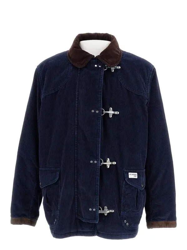 FAY Archive 4-hook Blazer - Blue