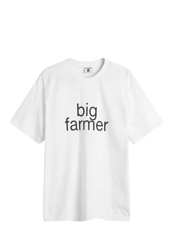 SERVICE WORKS Big Farmer T-shirt - White