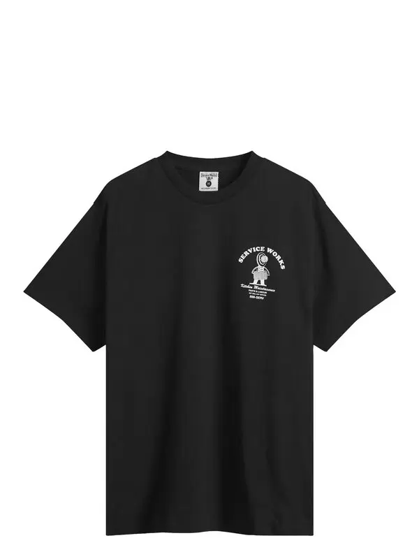 SERVICE WORKS Maintenance T-shirt - Black