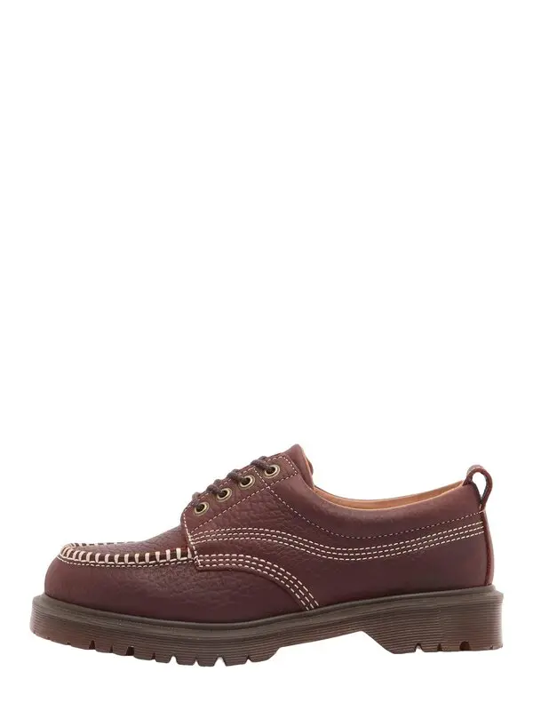 Dr. Martens Lowell 4 Eye Shoe - Russet Red