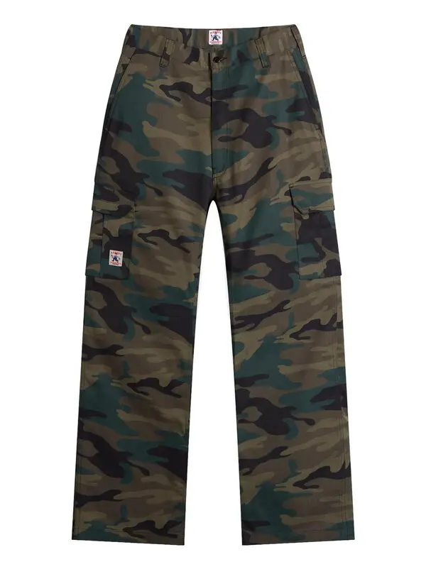 RANDY'S GARMENTS Randy’s Garments Woodland Camo Cargo Pants - Woodland Camo Twill