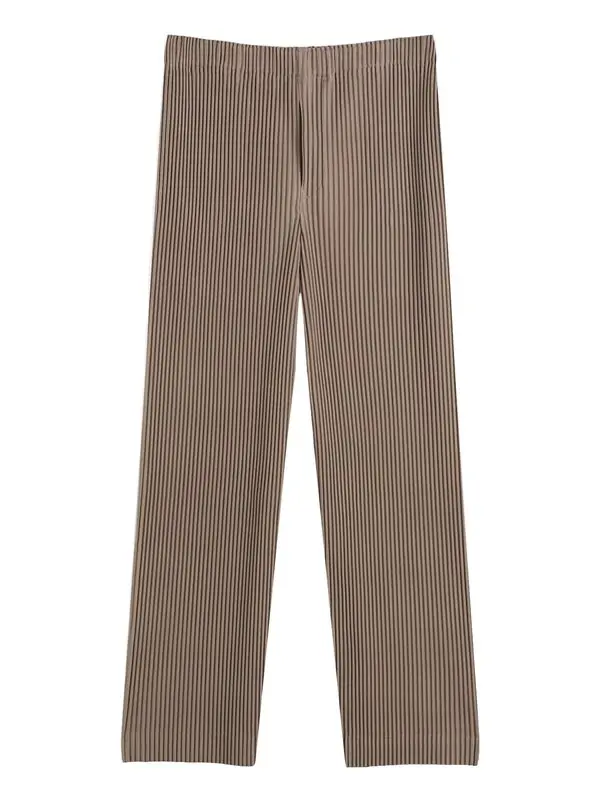 Issey Miyake Curve Pleat Trousers - Riverside Grey