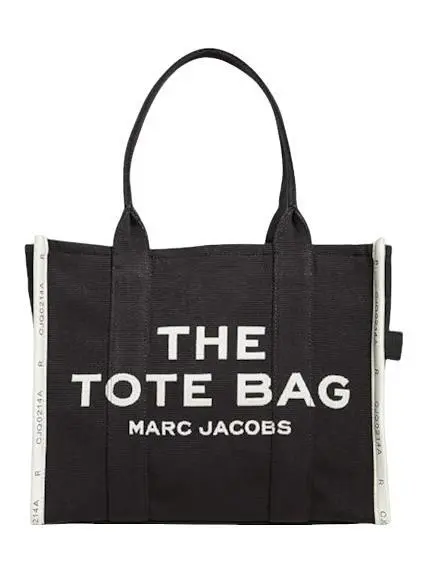 Marc Jacobs The Jacquard Large Tote Bag - Black