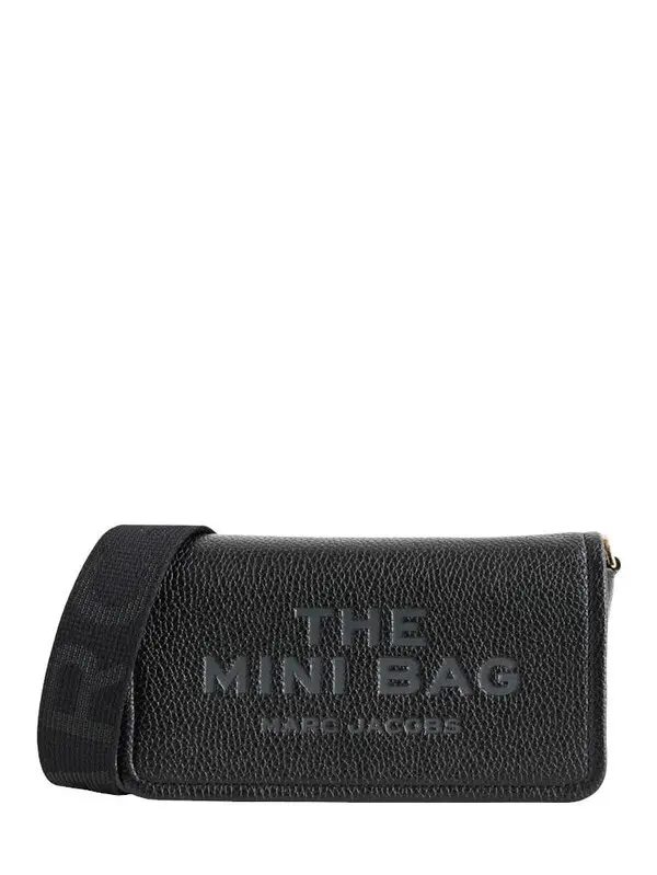 Marc Jacobs The Leather Mini Crossbody Bag - Black