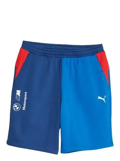 PUMA Bmw Mms Essentials Fleece Shorts - Blue